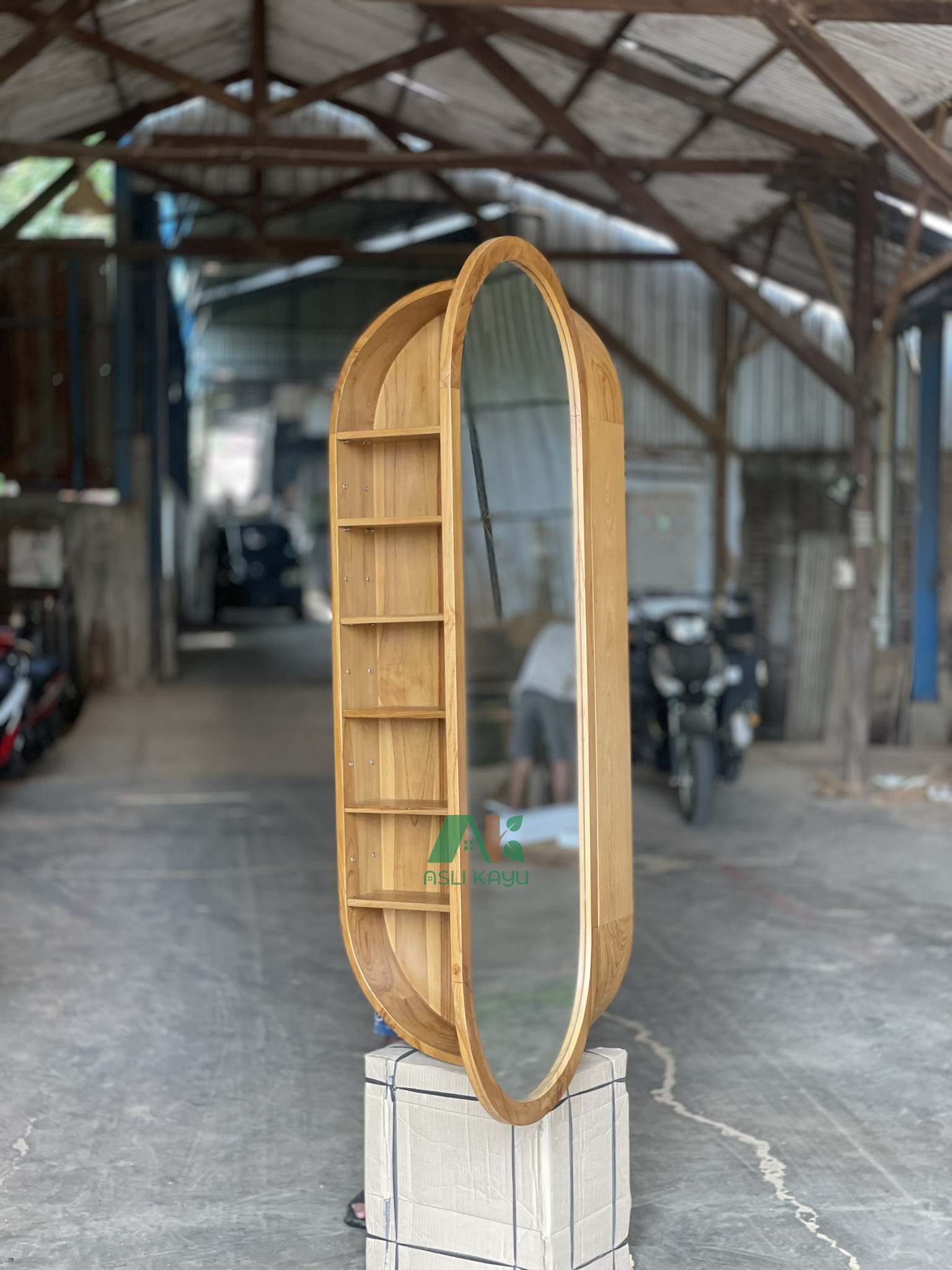 AKST-049 sink oval drawer - Asli Kayu