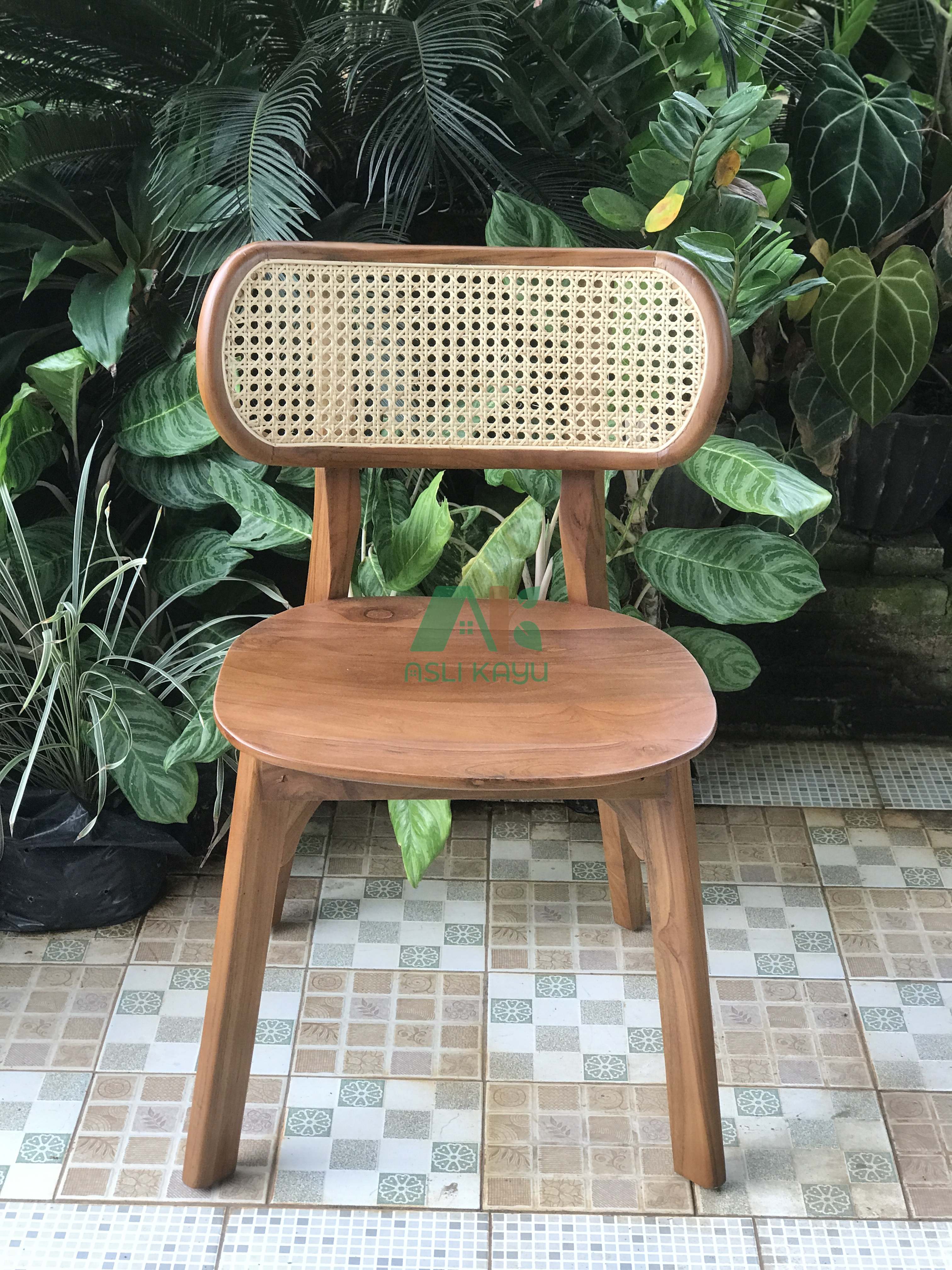 Peanut Dining Chair - Asli Kayu