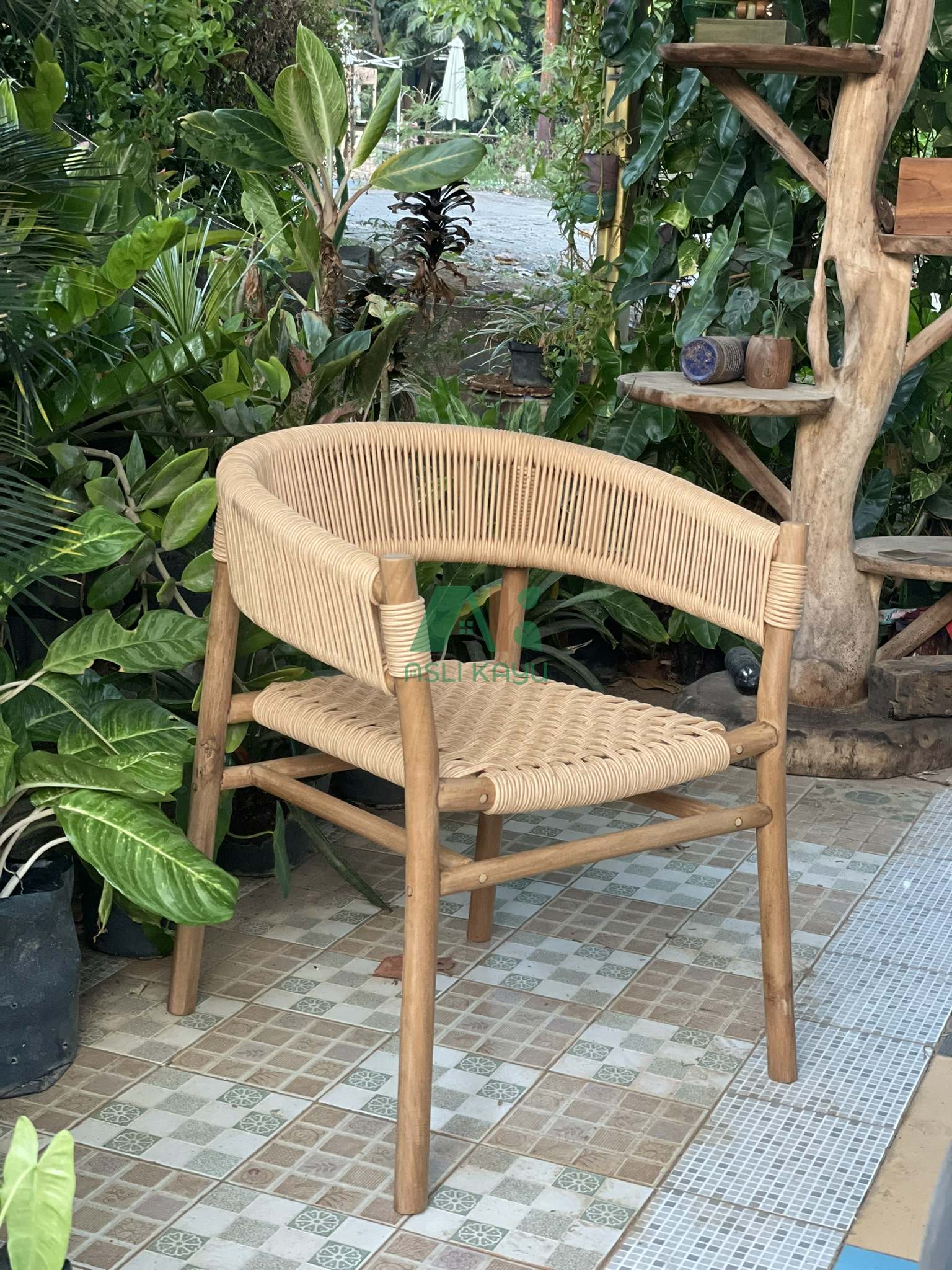 Rope Arm Chair - Asli Kayu