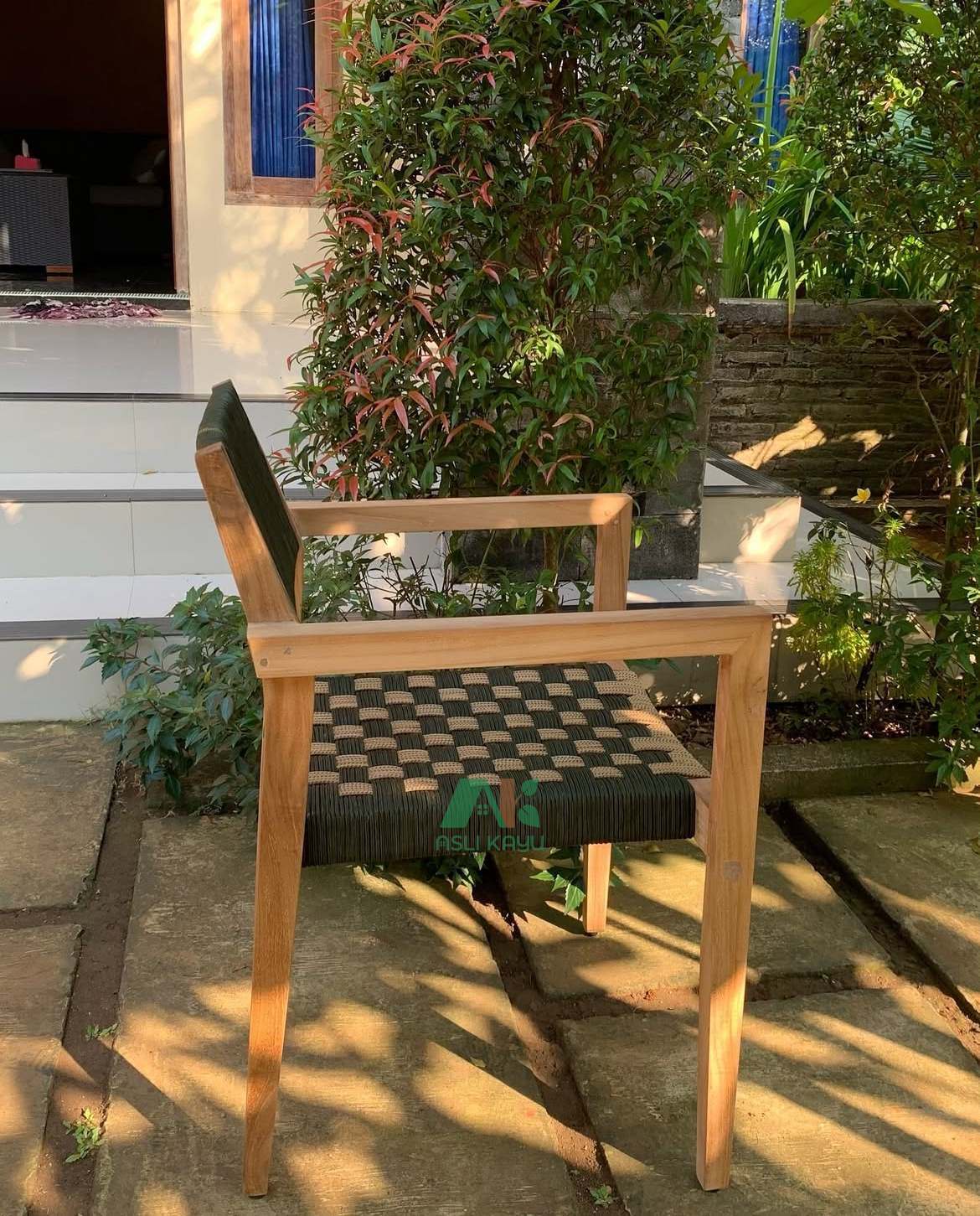 Rope arm chair -AKDC090 - Asli Kayu
